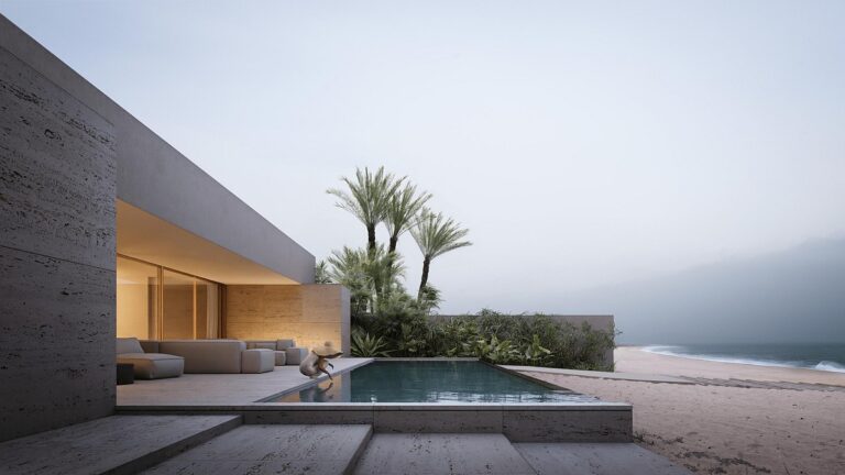 Beach House, Al Ahmadi Governorate, Kuwait - e-architect