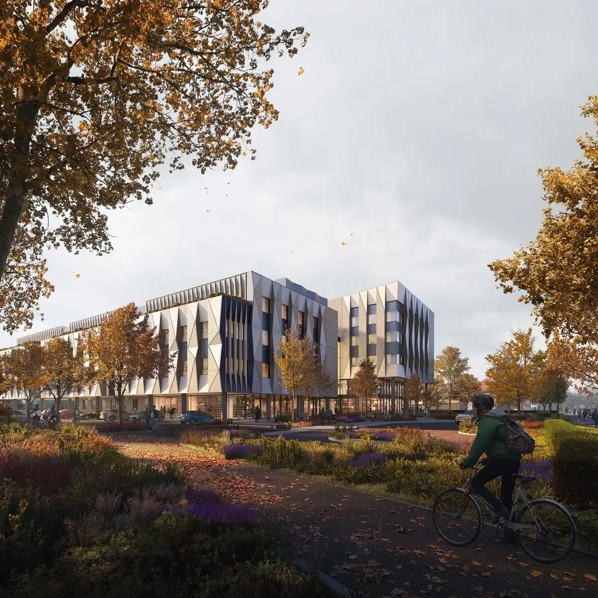 Fabrica Laboratory Building, Oxford Botley Road, England - e-architect