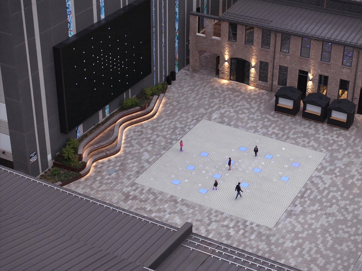 Musical Pavement for Pedestrian Choregraphies, Ontario - e-architect