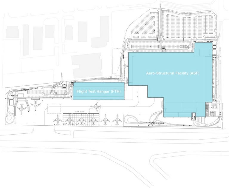 Bombardier Aircraft Assembly Centre, Toronto, Canada - e-architect