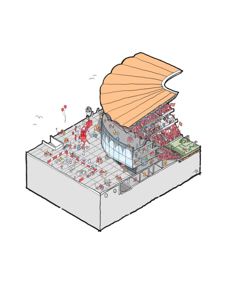 Great stadium architecture design - e-architect