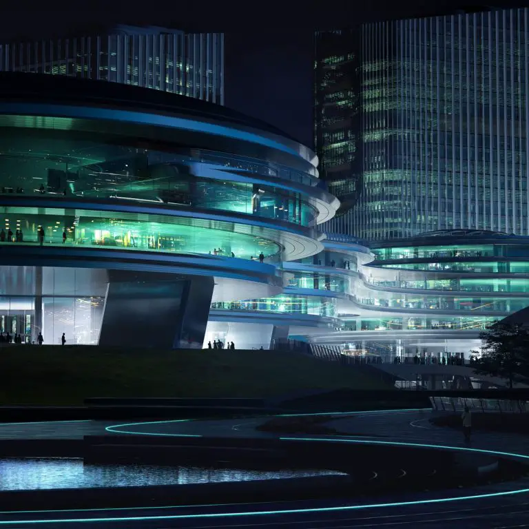 Tencent Shenzhen Headquarters campus building - e-architect