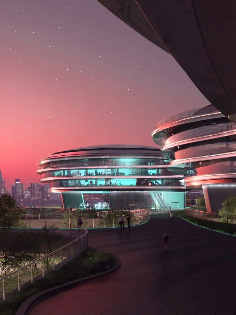 Tencent Shenzhen Headquarters campus building - e-architect