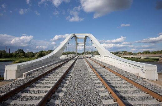 Küstrin-Kietz Rail Crossing, Innovative Bridge Design - e-architect