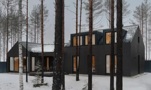 Two-Story Timber Frame House, Saint Petersburg, Russia - e-architect