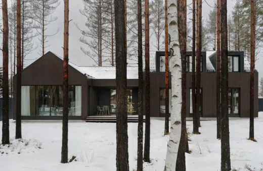 Two-Story Timber Frame House, Saint Petersburg, Russia - e-architect