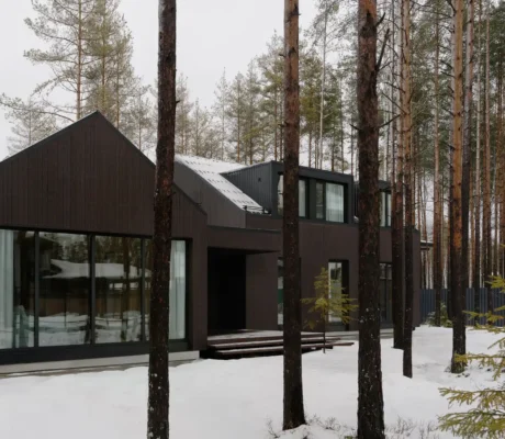 Two-Story Timber Frame House, Saint Petersburg, Russia - e-architect