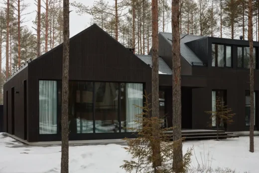 Two-Story Timber Frame House, Saint Petersburg, Russia - e-architect