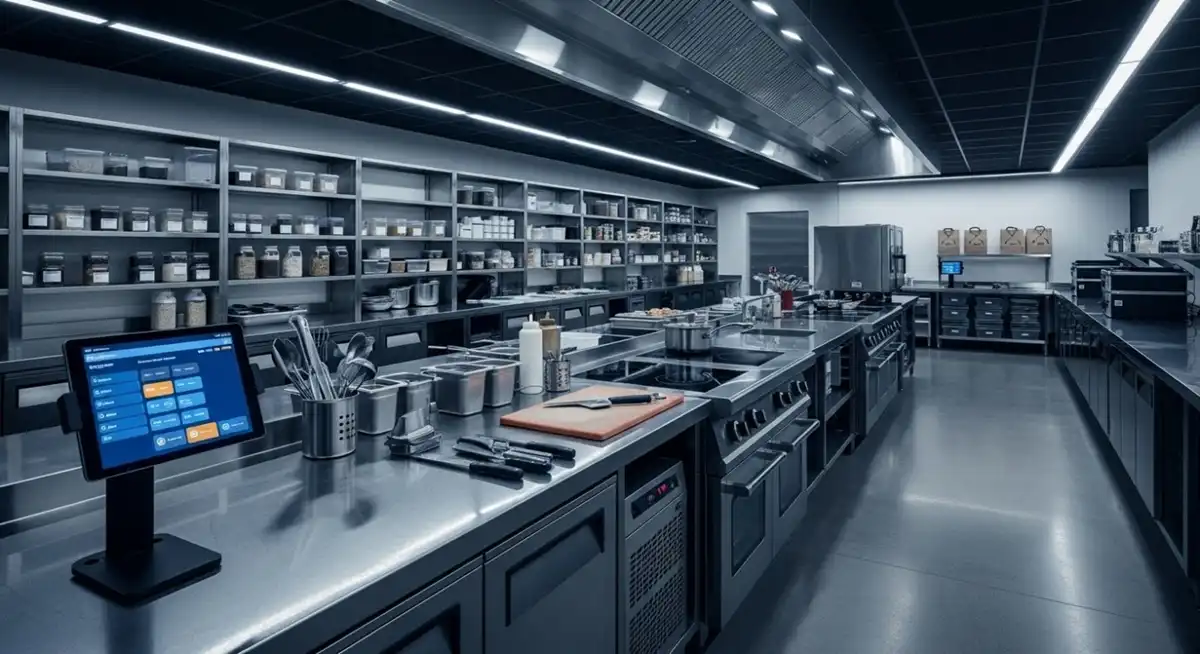 8 design essentials for successful ghost kitchen guide - e-architect