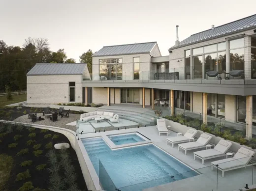 Rural Hamlet House, Magog, Quebec home design - e-architect