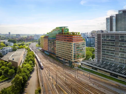 Schieblocks Office Building, Rotterdam, The Netherlands - e-architect