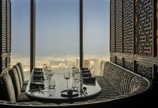 TATTU Dubai Marina restaurant, bar, sky lounge - e-architect