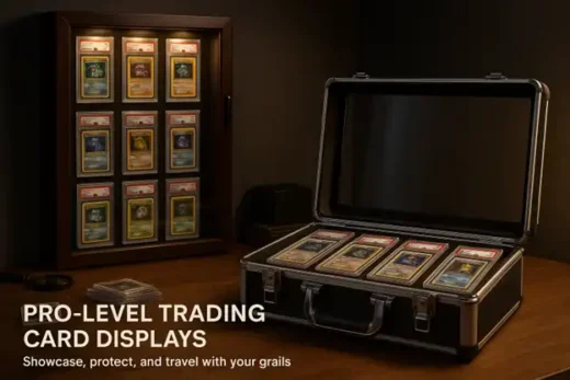 Display cases for trading cards pro-level options - e-architect