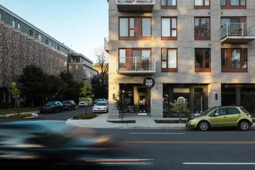 Franky, Quebec City, Canada mixed-use development - e-architect