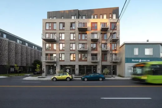 Franky, Quebec City, Canada mixed-use development - e-architect
