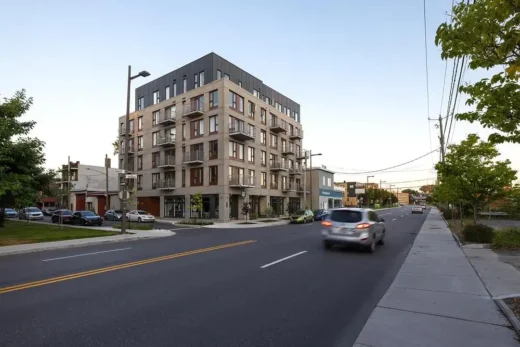 Franky, Quebec City, Canada mixed-use development - e-architect