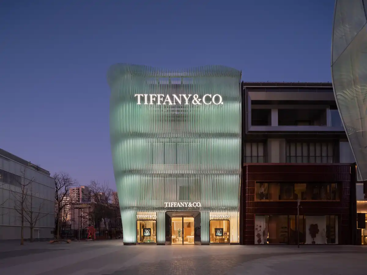 Tiffany Façade Beijing, China store: MVRDV - e-architect