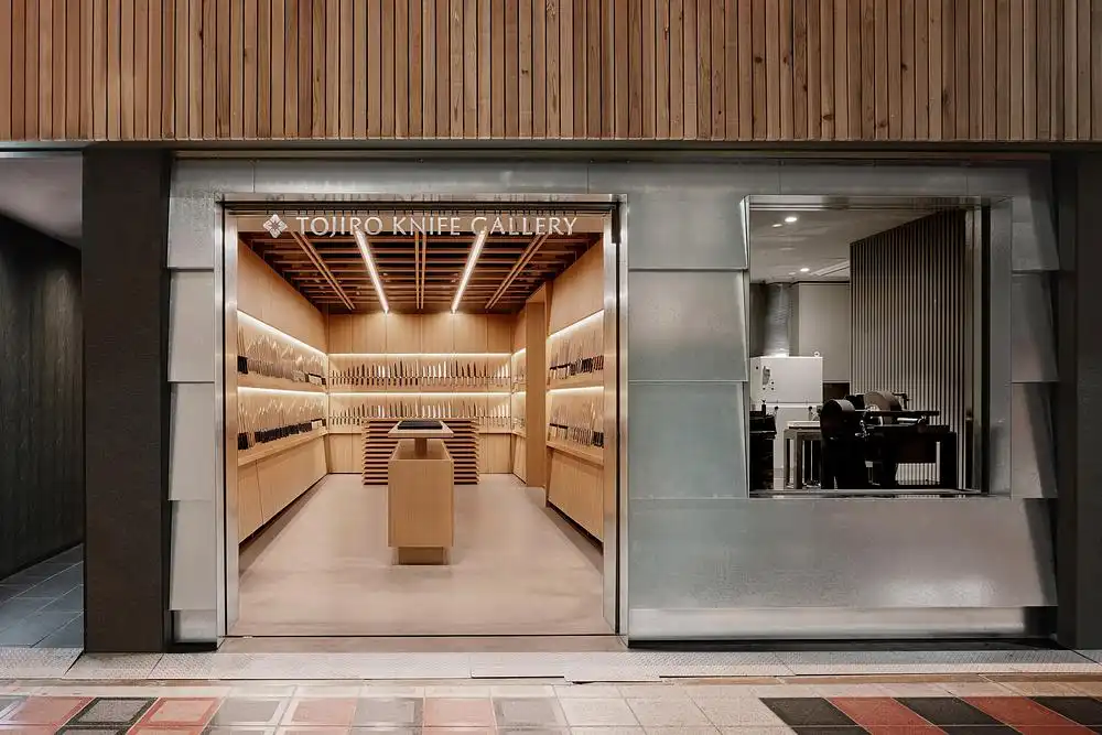 Tojiro Knife Gallery, Osaka, Japan - e-architect
