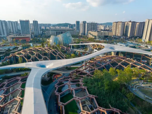 Yibin High-Speed Railway Station Gateway, Sichuan Province, China - e ...