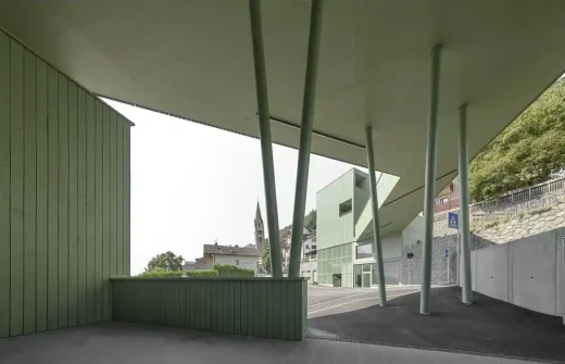 Monolithic Multifunctional Building, Barbian, Italy - e-architect